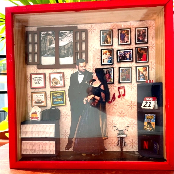 YoLittleCharms | Art | Photo Frame Shadow Box 3d Miniature Frame Custom ...